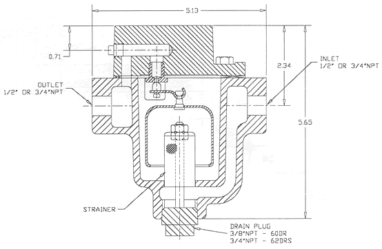 Inverted Bucket Trap Dimensions and Features